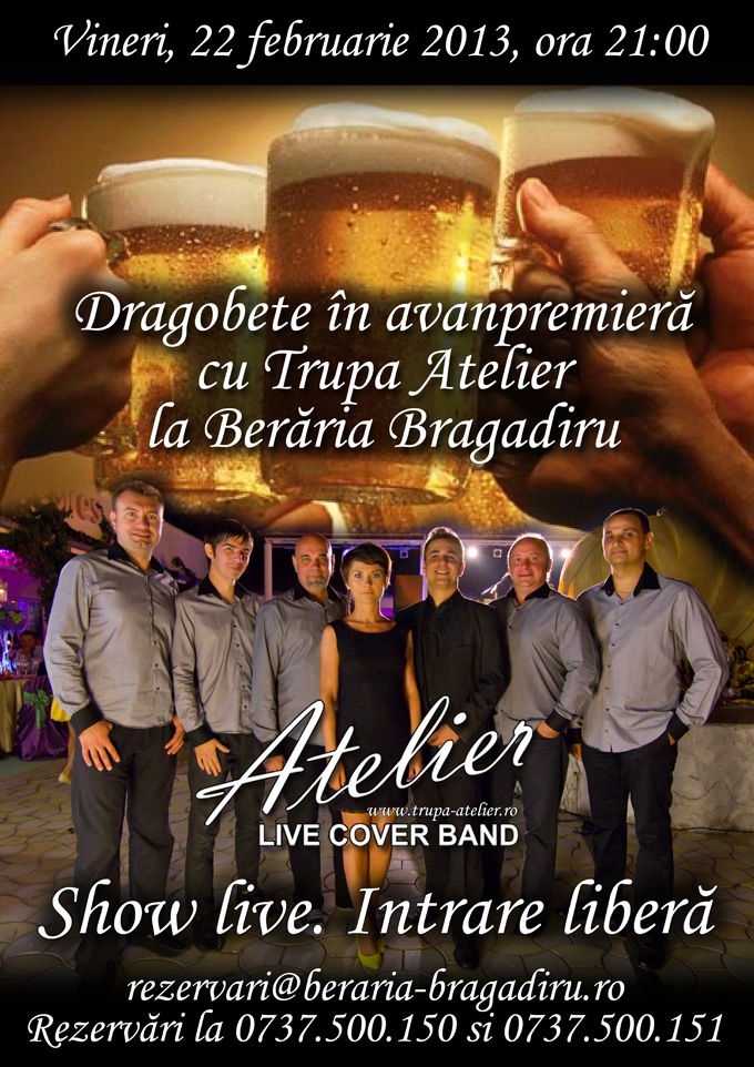 Vineri 22 februarie 2013, concert în Berăria Germană Bragadiru - Trupa ...