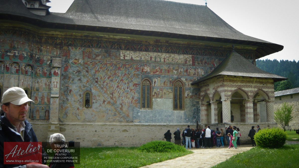 Vizită la Mănăstirea Suceviţa ⋆ Trupa Atelier - Cover Band